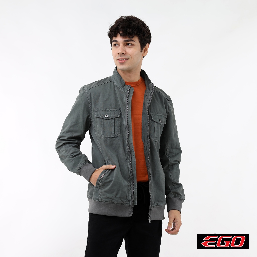 Ego Canvass Jacket W/O Hood EMT03-0730 | Shopee Philippines