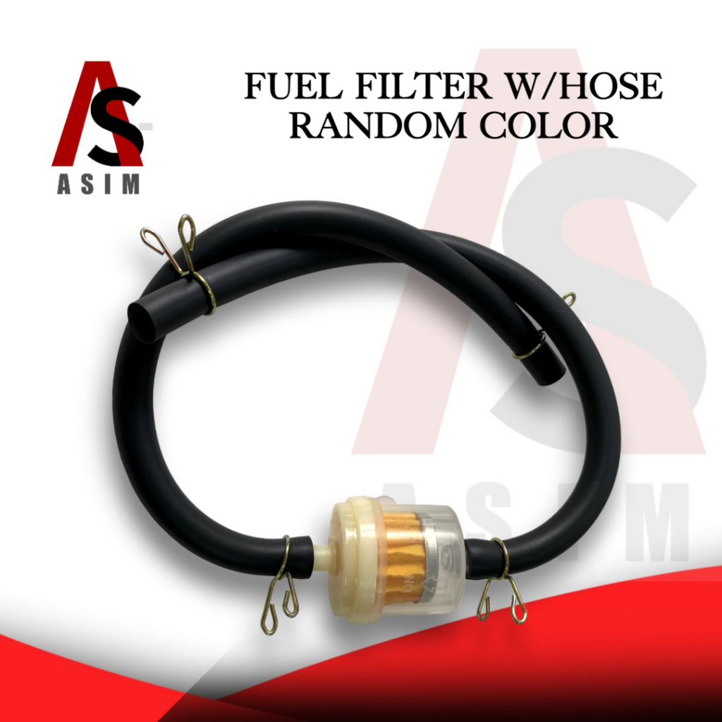 ASIM MOTORCYCLE FUEL FILTER PETROL PIPE WITH DOUBLE HOSE RANDOM COLOR ...