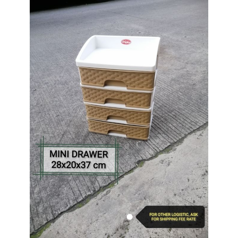 mini drawer multi purpose desktop drawer 4 layer (for other logistic ...