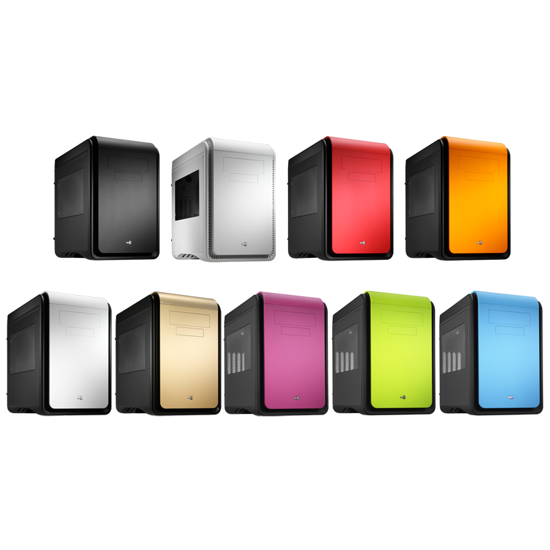 Aerocool Dead Silence Gaming Cube Case Gold with Window | Shopee ...