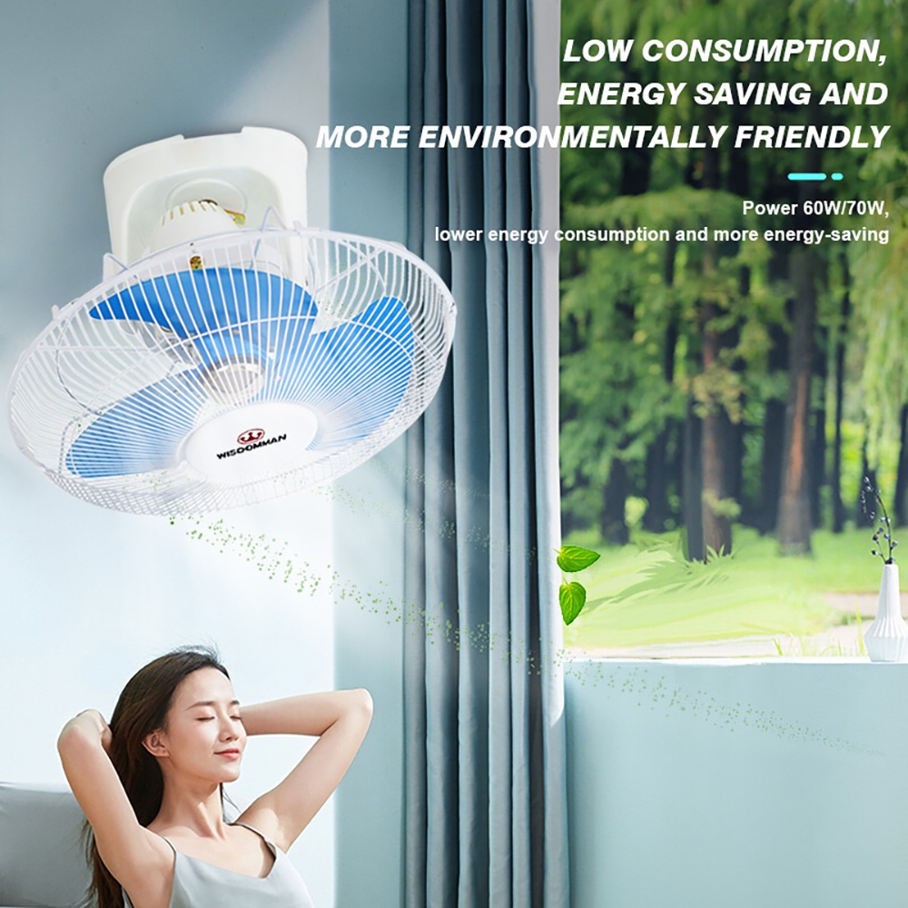 WISDOMMAN Orbit Fan Ceiling Fan Seiling Fan Shaking Head Ceiling ...