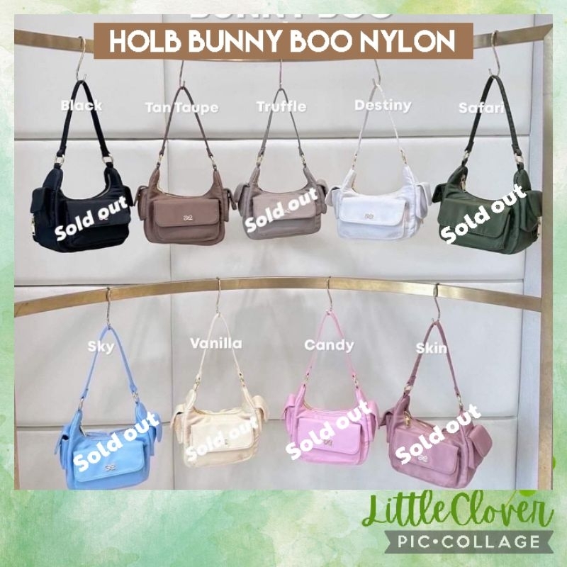 ON HAND NEW HOUSE OF LITTLE BUNNY BUNNY BOO NYLON SHOULDER BAG | Shopee ...
