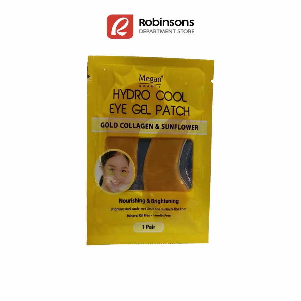 Megan Hydro Cool Eye Gel Patch with Gold Collagen Extracts 1pair ...