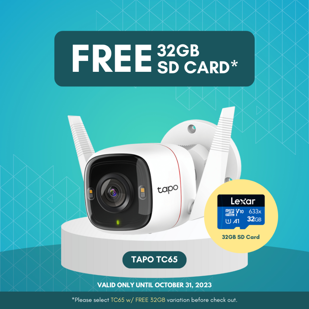 TP-Link Tapo TC65 Outdoor Security WiFi Camera 3MP CCTV IP Camera ...