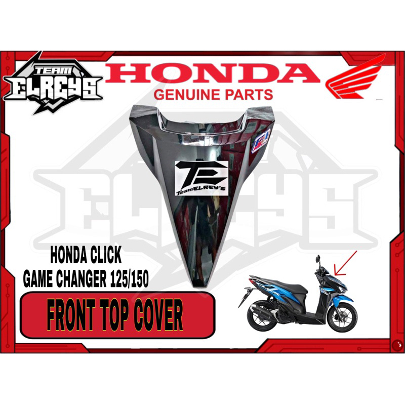 STOCK FRONT TOP COVER FOR CLICK V2 125/150 | Shopee Philippines