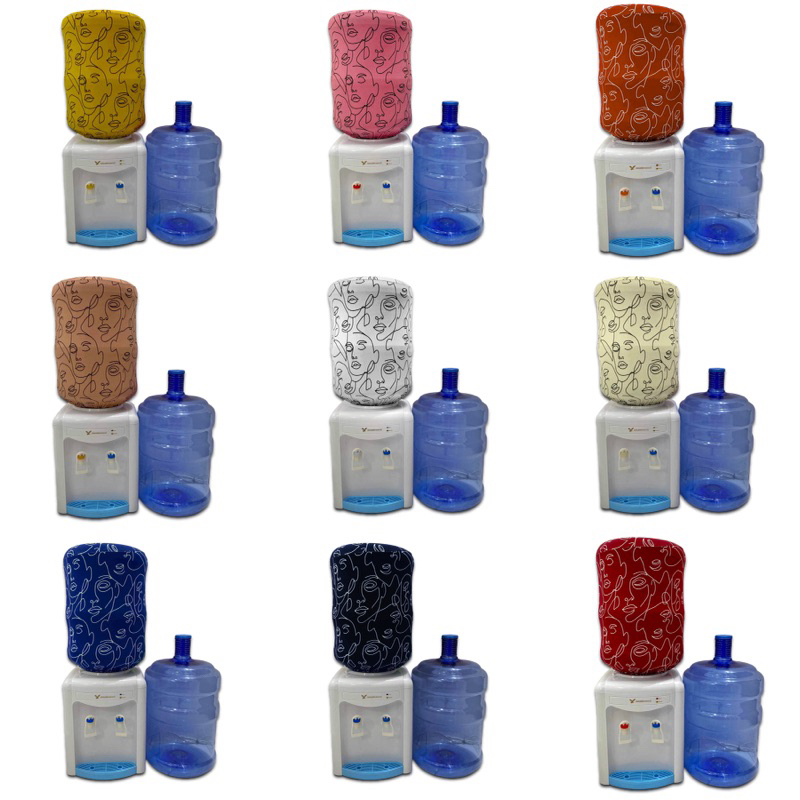 JUG DISPENSER COVER Printed Gallon Cover Mineral Water Jug Cover ...