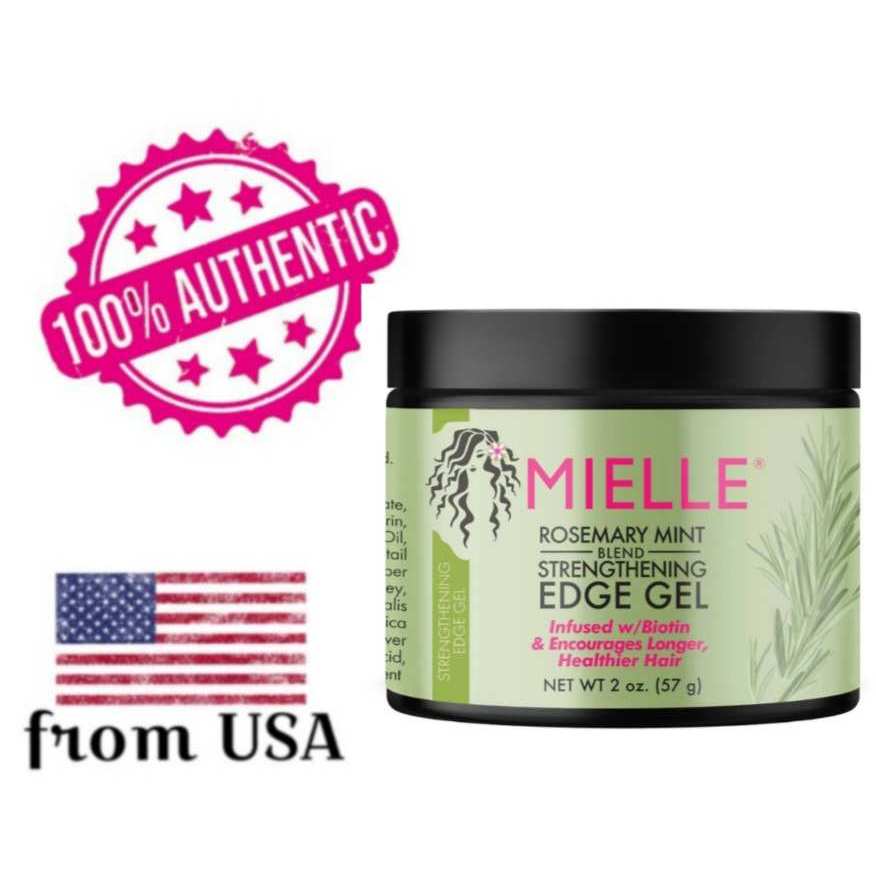 Mielle Organics Rosemary Mint Strengthening Edge Gel for Hair 57g ...