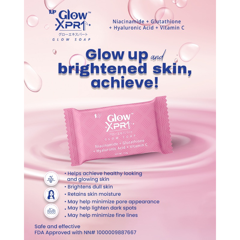 NLIGHTEN GLOW XPRT SOAP (Niacinamide + Glutathione + Hyaluronic Acid ...