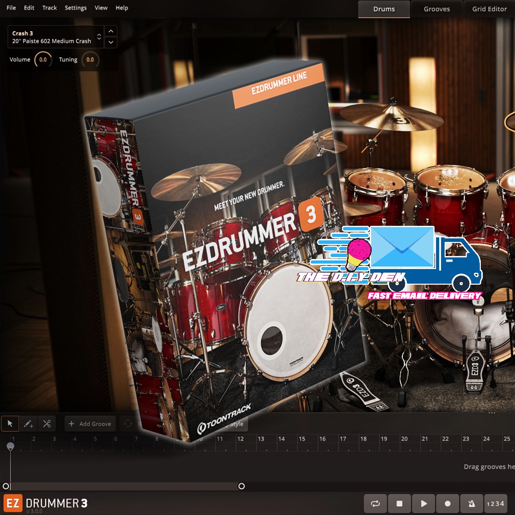 EZdrummer 3 2024 Complete for Windows/Mac | Shopee Philippines