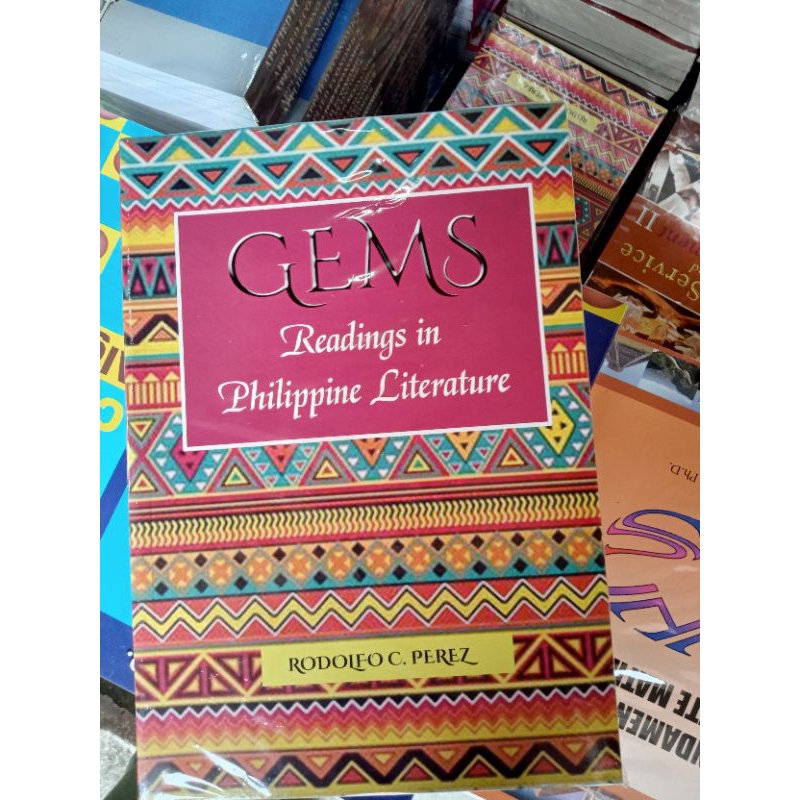 GEMS, READING IN PHILIPPINE LITERATURE(NEW) | Shopee Philippines