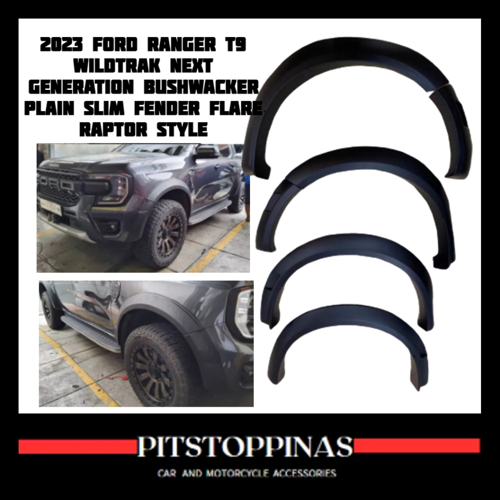 2023 Ford Ranger T9 WILDTRAK Next Generation Bushwacker Plain Slim ...