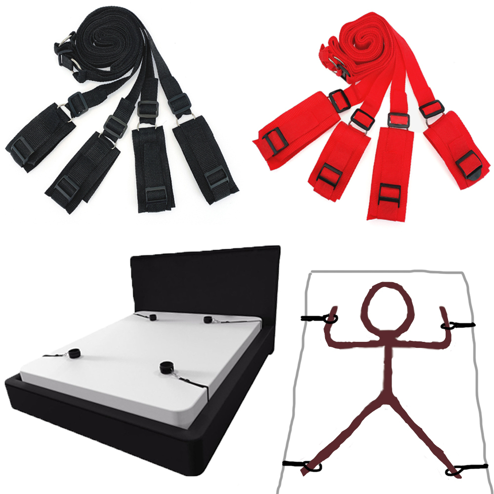 Handcuffs Bdsm Bondage Gag Ball Set For Women Restraint Strap Wrists