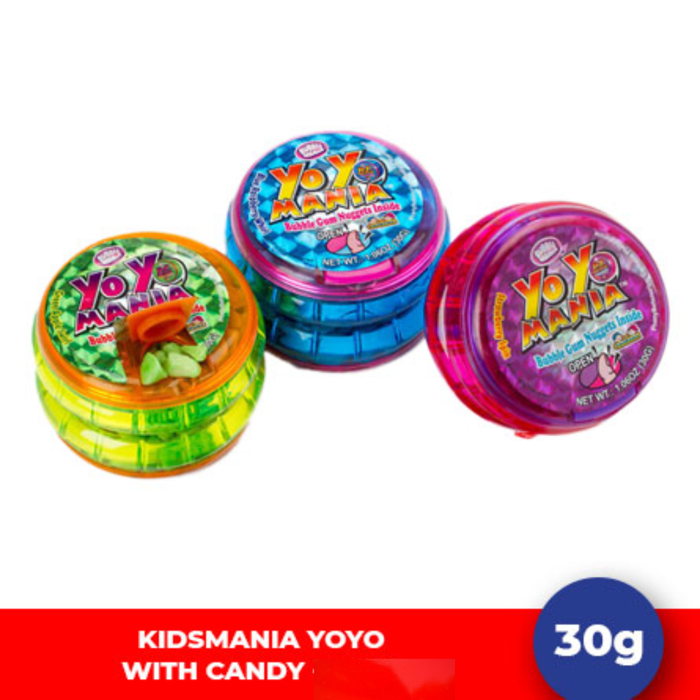 Kidsmania Toy Yoyo with Candy 30g | Shopee Philippines