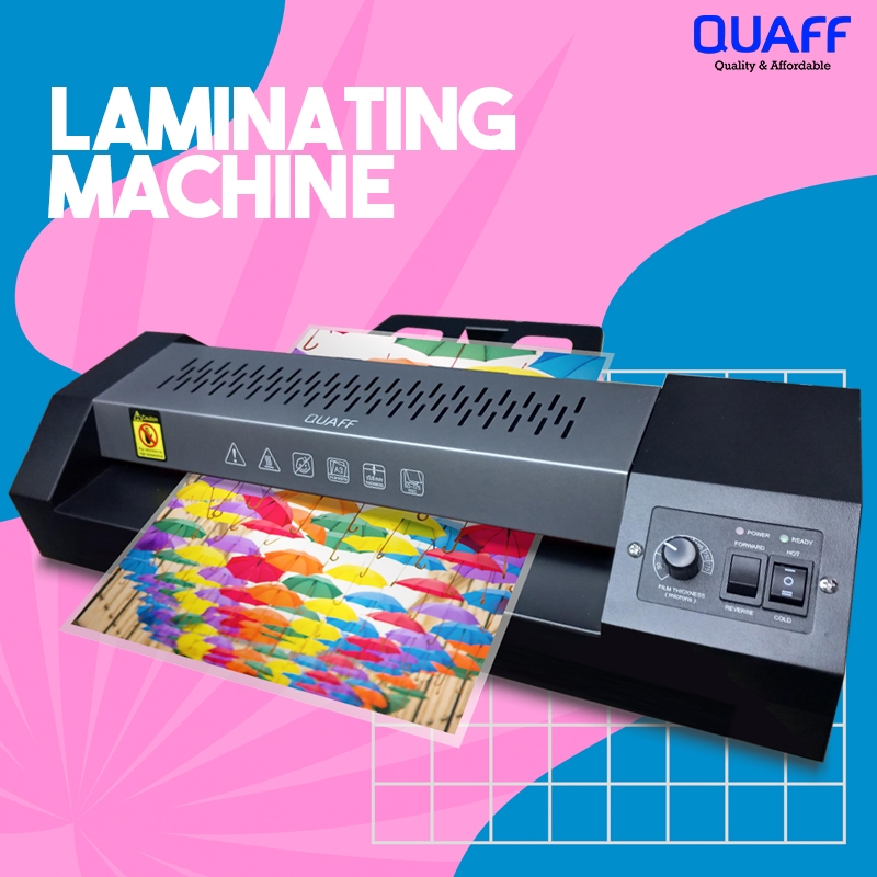 QUAFF Metal Laminator Laminating Machine 320mm A3 (max laminate 175mic) | Shopee Philippines