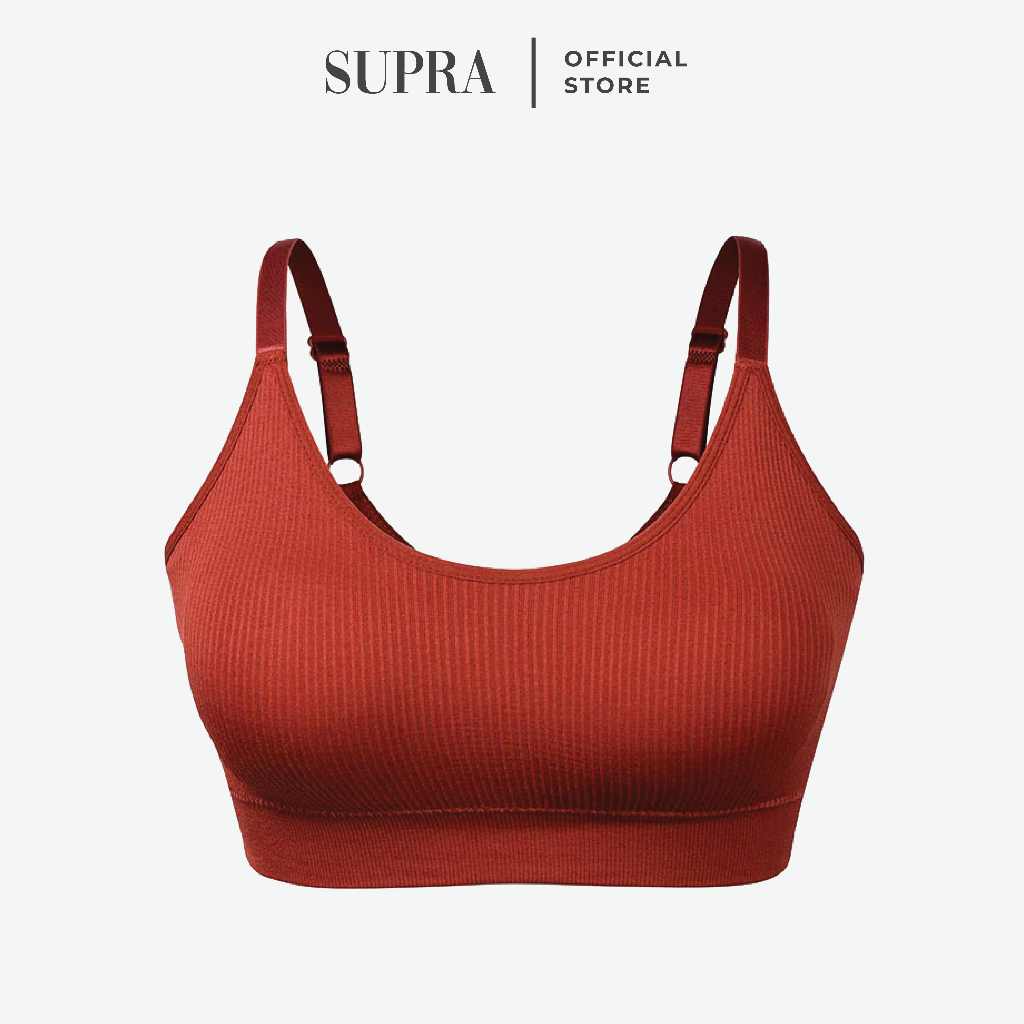 SupraSports Fettle Bra Set - Ribbed Seamless Sports Bras | Complete Comfort Series | Shopee ...