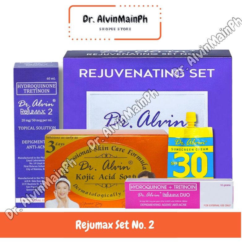 dr alvin rejuvenating set no.2 original | Shopee Philippines