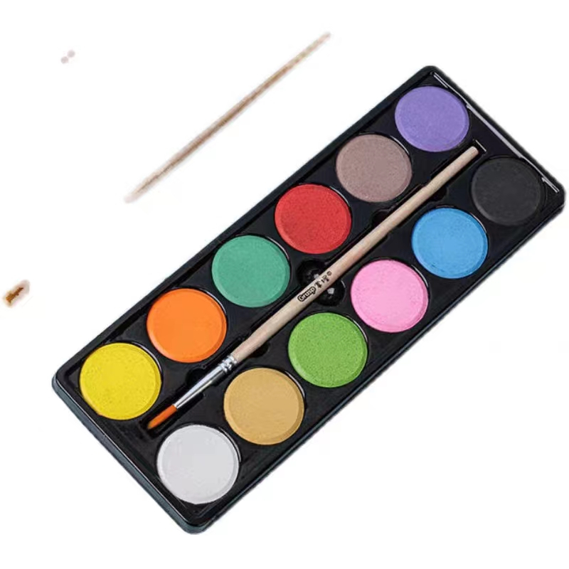 Powder solid watercolor pigment solid watercolor paint beginners ... Powder solid watercolor pigment solid watercolor paint beginners ...