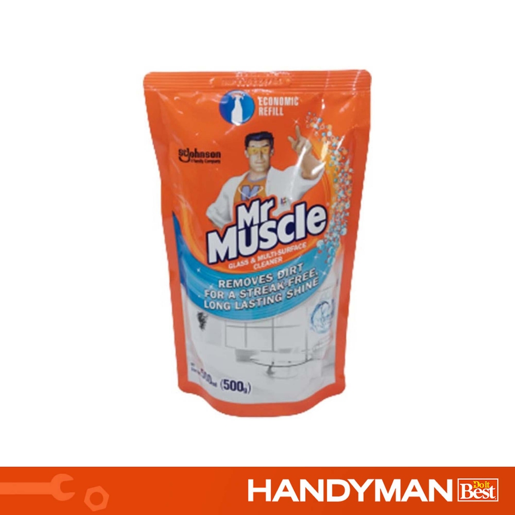 Mr. Muscle Glass & Multi-Surface Cleaner Fresh Fragrance Refill, 500ml ...