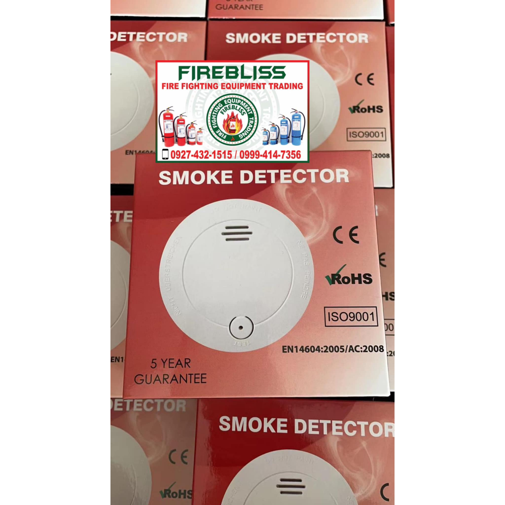 Smoke detector small (Battery operated) | Shopee Philippines