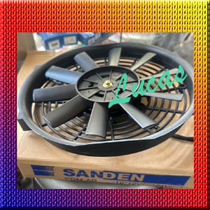 SANDEN AUXILIARY FAN UNIVERSAL 10 BLADES 12V/24V WITH COMPLETE ...