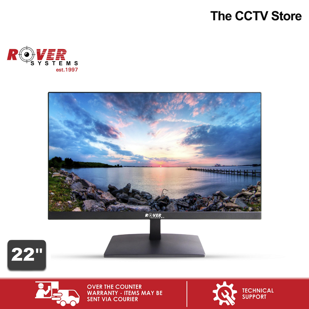 Rover Systems 22" Frameless Plastic Case Commercial LCD Monitor for ...