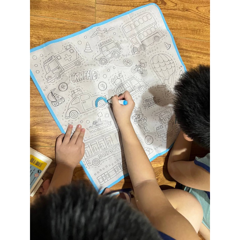 Reusable Coloring Mat/Kids Coloring Mat | Shopee Philippines