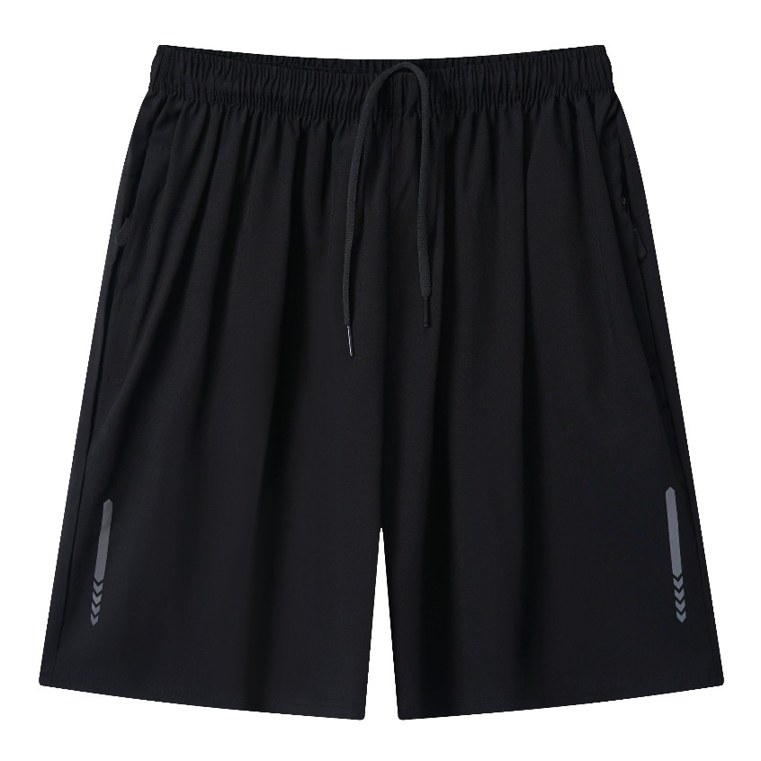 5003# Men's Taslan Sports Dri-Fit Running shorts pocket with zipper ...
