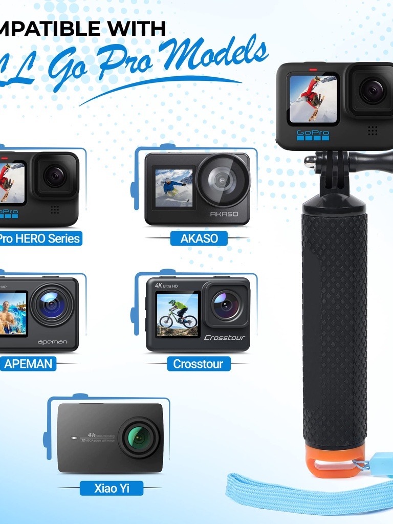 GP81 Waterproof Floater and Bobber for GoPro Hero SJCAM Yi Cam, DJI ...