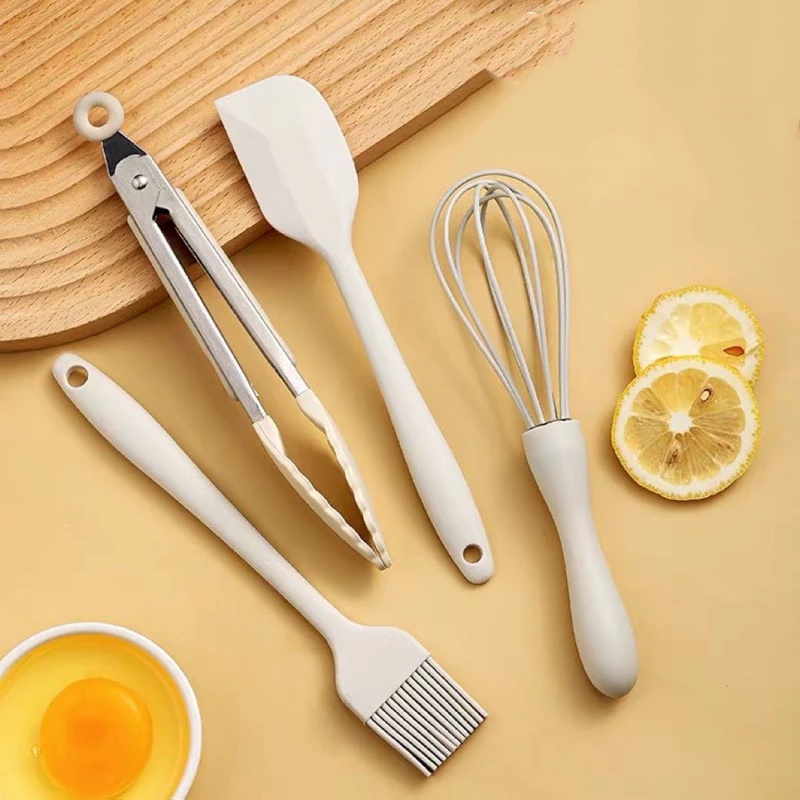 4pcs/Set High Quality Silicone Cooking Tool Kitchen Utensils Sets ...