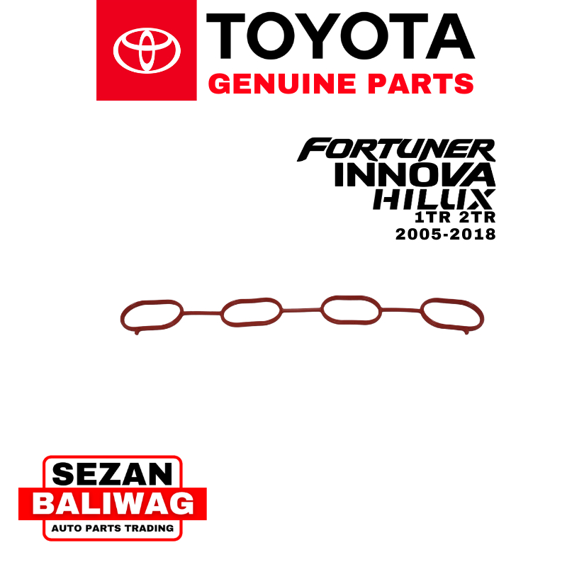 ORIGINAL TOYOTA INTAKE MANIFOLD GASKET FORTUNER HILUX INNOVA 1TRFE ...