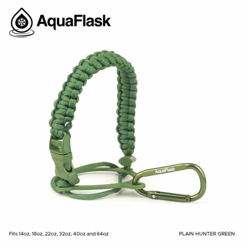 Aquaflask Paracord Handle - Hunter Green (Fit 14oz - 64oz) | Shopee ...