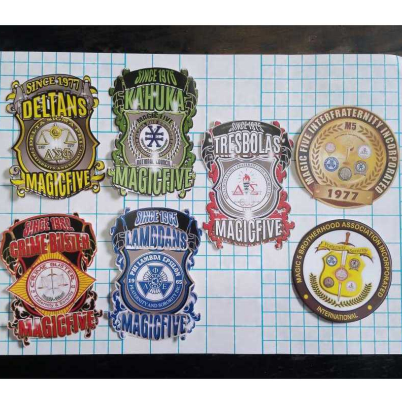 MAGIC FIVE FRATERNITY STICKER PER PIECE ONLY | Shopee Philippines