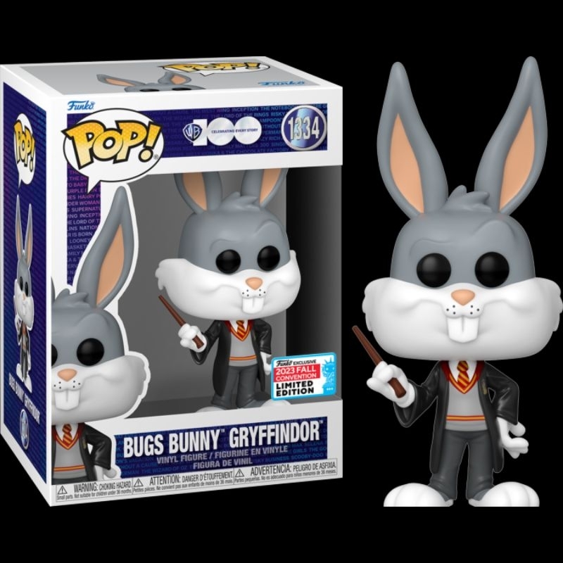 Funko Pop! Animation : WB100 - Bugs Bunny Gryffindor (2023 Fall ...