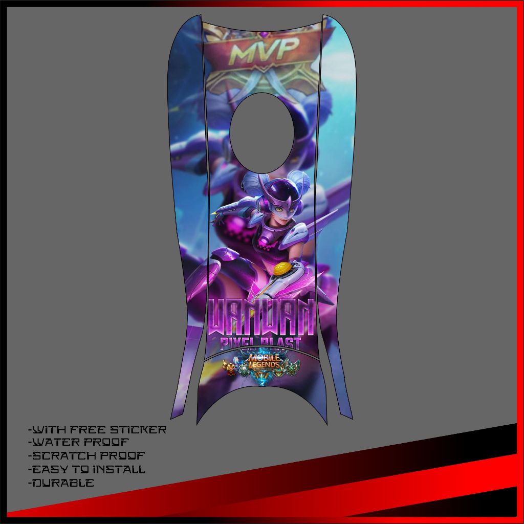 Bajaj 100 & 125 Top Tank Sticker (MOBILE LEGENDS ) sticker decals ...