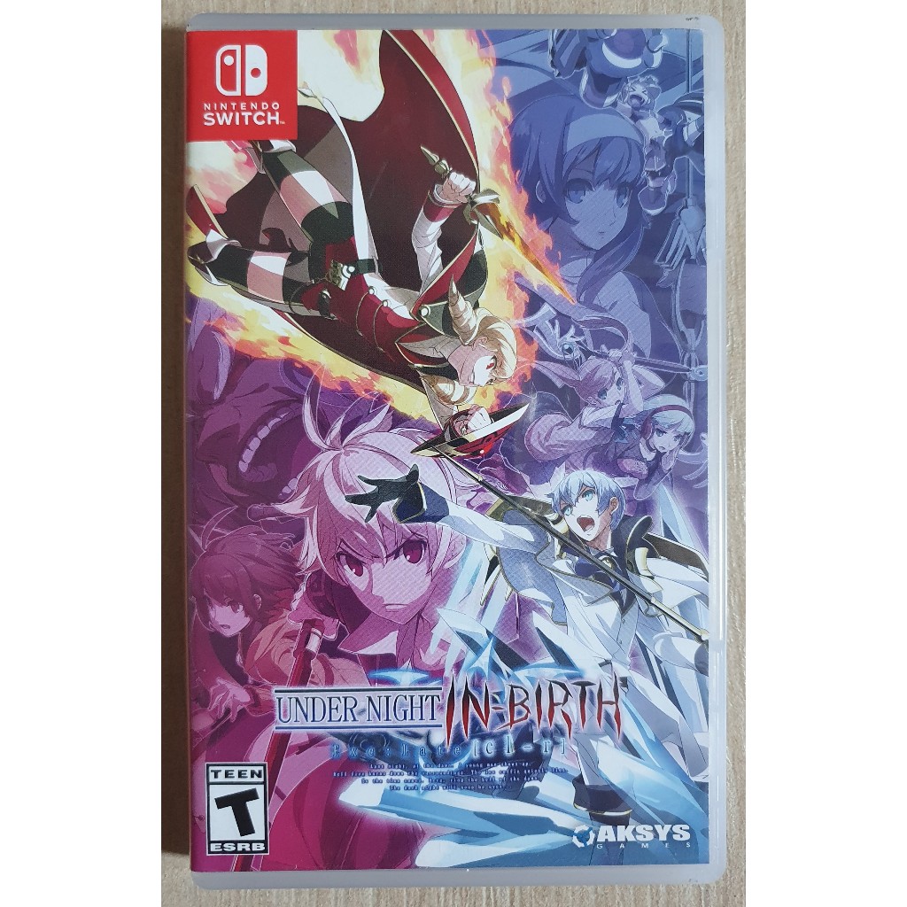 Nintendo Switch Under Night In Birth Exe Late (Used) | Shopee Philippines