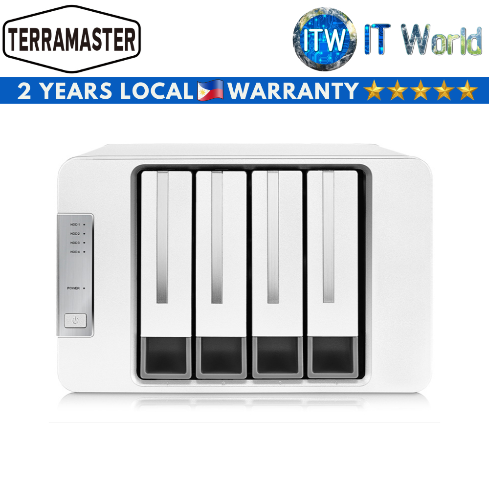 Terramaster D4-300 4-Bays Enclosure Driverless Direct Attached Storage ...