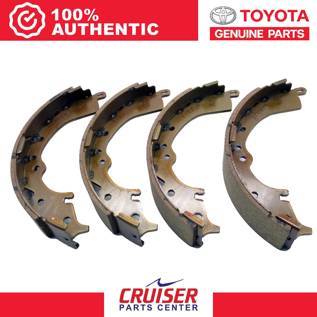 TOYOTA Genuine Parts - Brake Shoe 04495-0K040 USE FOR TOYOTA REVO ...