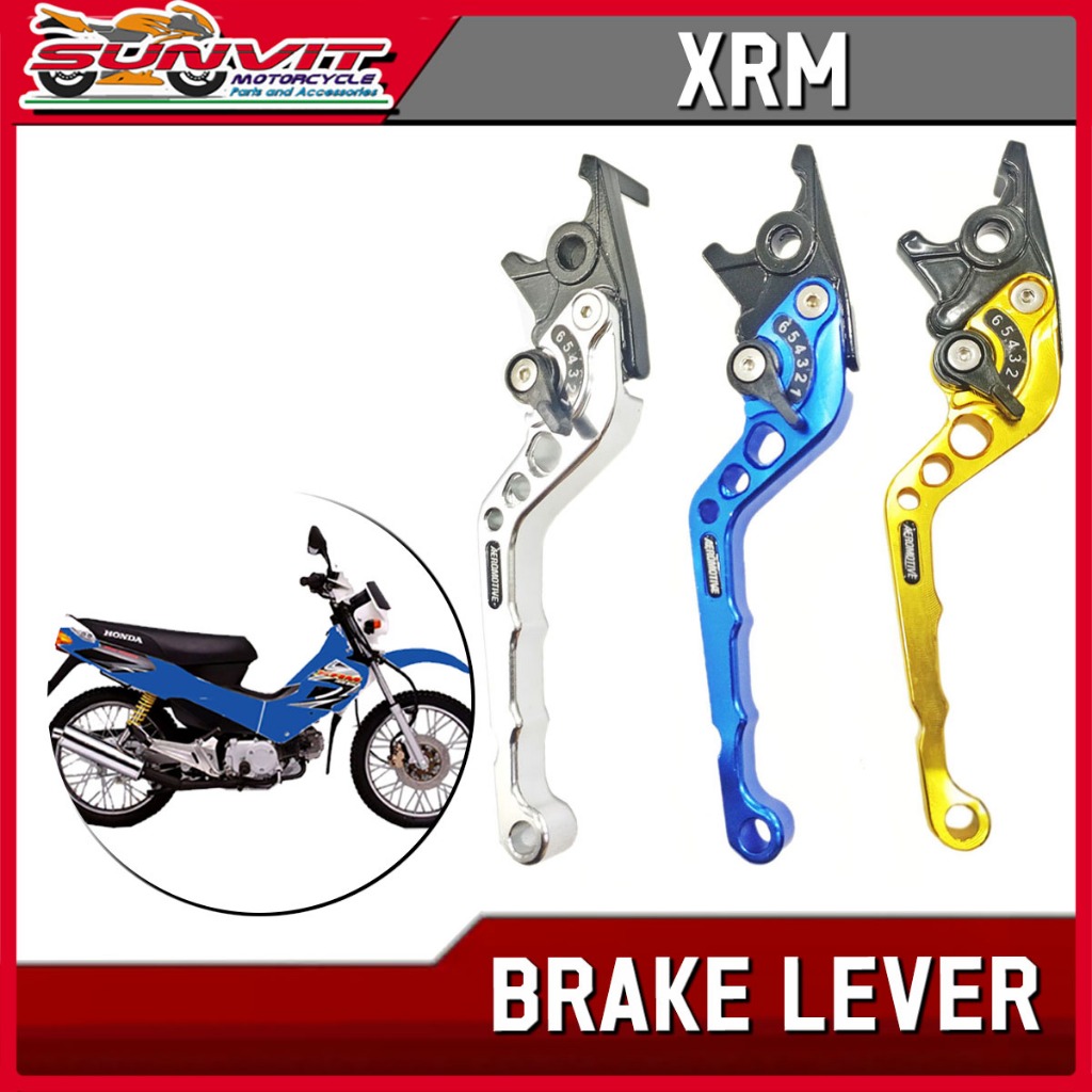 MOTORCYCLE AEROMOTIVE BRAKE LEVER XRM | Shopee Philippines