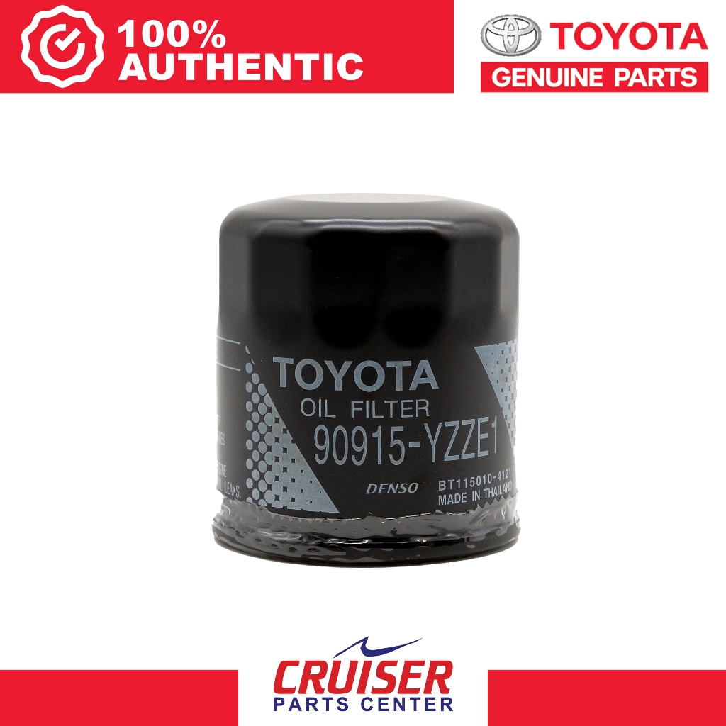 TOYOTA Genuine Parts - Oil Filter 90915-YZZE1 TOYOTA VIOS ,COROLLA, ALTIS 2005-10,CAMRY AND ...