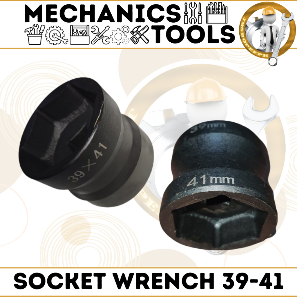 Jrshopeeph 39mm - 41mm Torque Wrench Socket 6Points 1/2 Drive Clutch ...