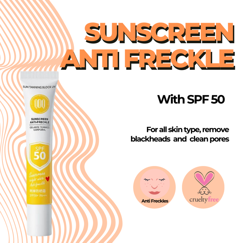 Original QDQ sunscreen 30g SPF50+ summer outdoor moisturizing sunscreen ...