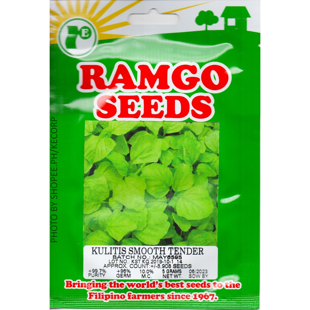 Ramgo RPD Kulitis Smooth Tender Seeds 5 grams _ALS2127 | Shopee Philippines
