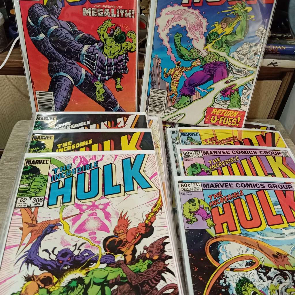 Hulk comics #275 to #450 (Marvel comics) price is per piece | Shopee ...