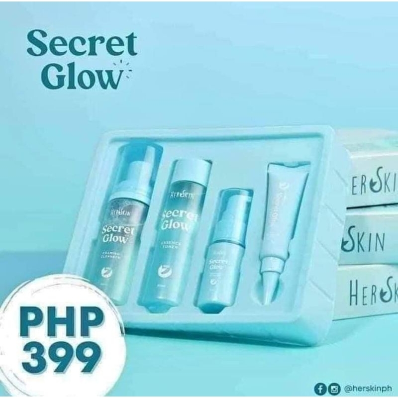 Her Skin Secret Glow Maintenance Set | Shopee Philippines