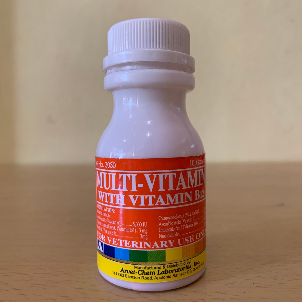 MULTIVITAMINS ARVET 100 tablets (1 bottle) | Shopee Philippines MULTIVITAMINS ARVET 100 tablets (1 bottle) | Shopee Philippines