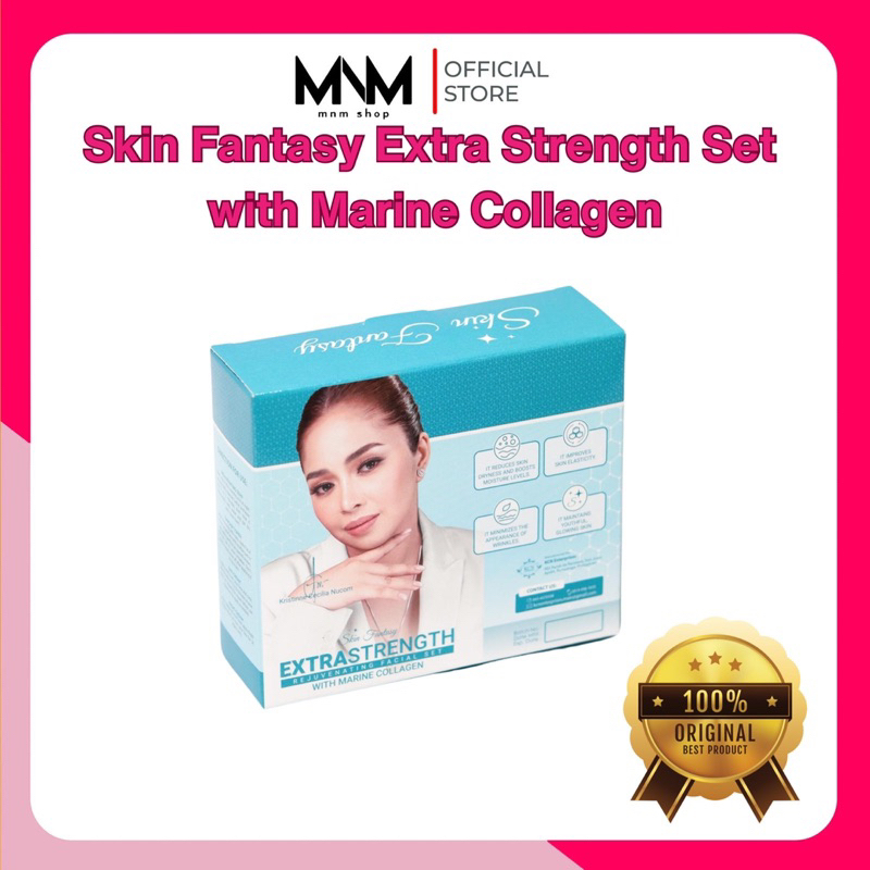 SKIN FANTASY EXTRA STRENGTH SET WITH MARINE COLLAGEN | Shopee Philippines