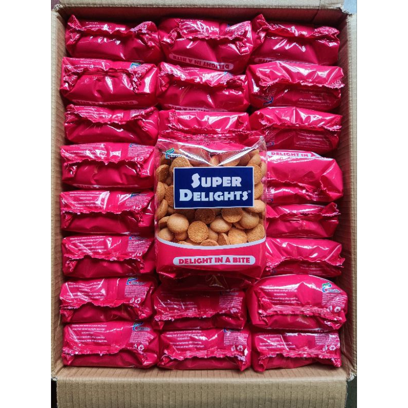 (24PCS) Super delights mini egg cookie 120g. | Shopee Philippines