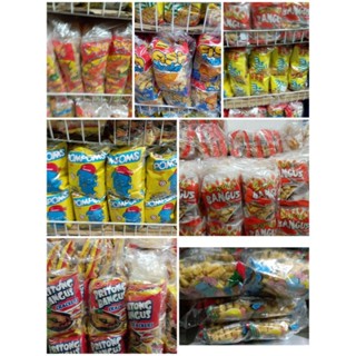 Various Snacks(BIG BOY Fish Crackers,Pompoms,Zebzeb, Bangus)-10pcs ...