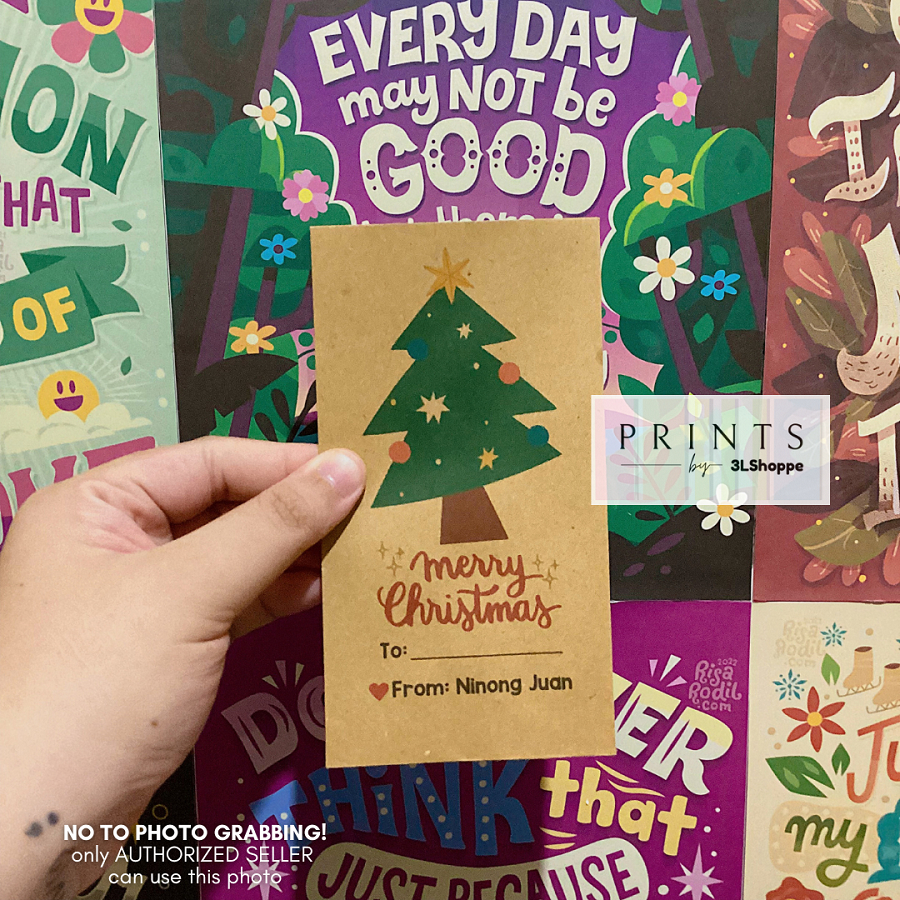 Personalized Christmas Angpao10pcs Ampaw Money Envelope Tagalog Funny ...