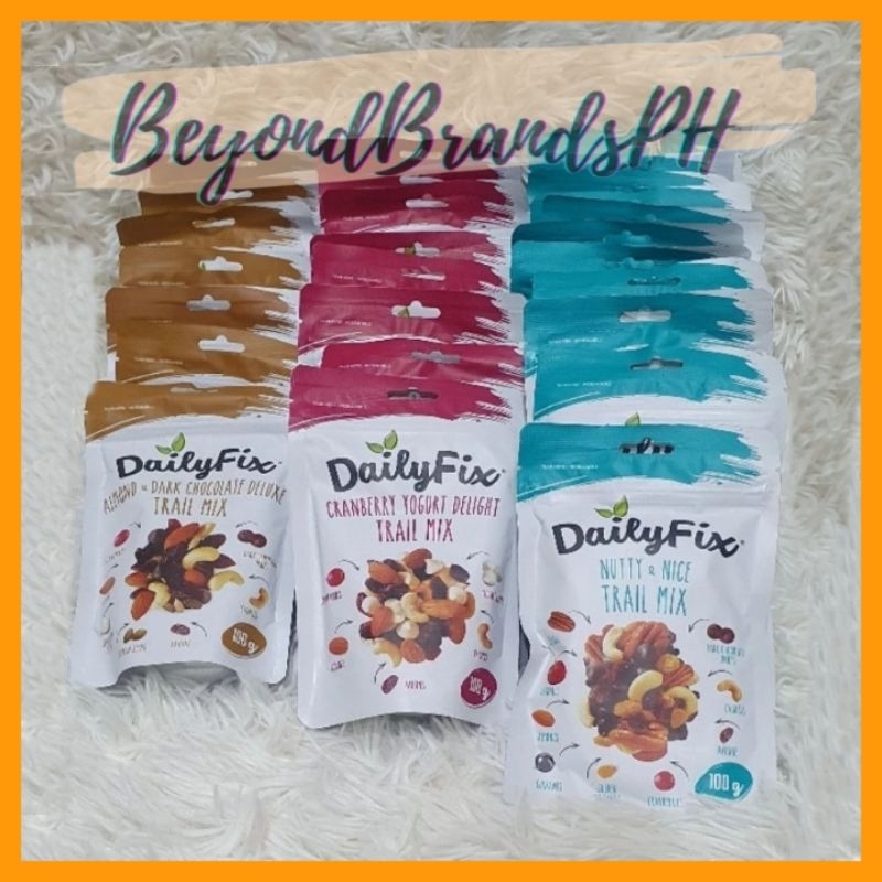 Daily Fix Trail Mix 100g & 350g (Nutty&Nice ,Cranberry Yogurt Delight ...